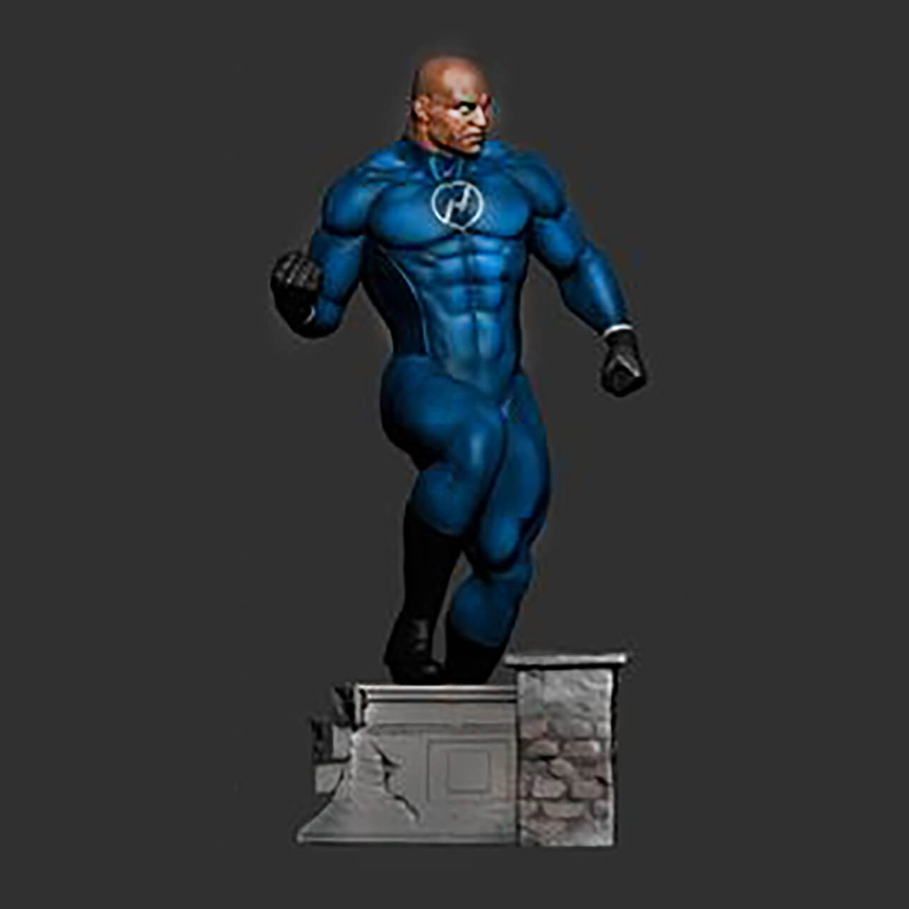 Herico Super Hero Character - 3D Model by 3dprintmodel91