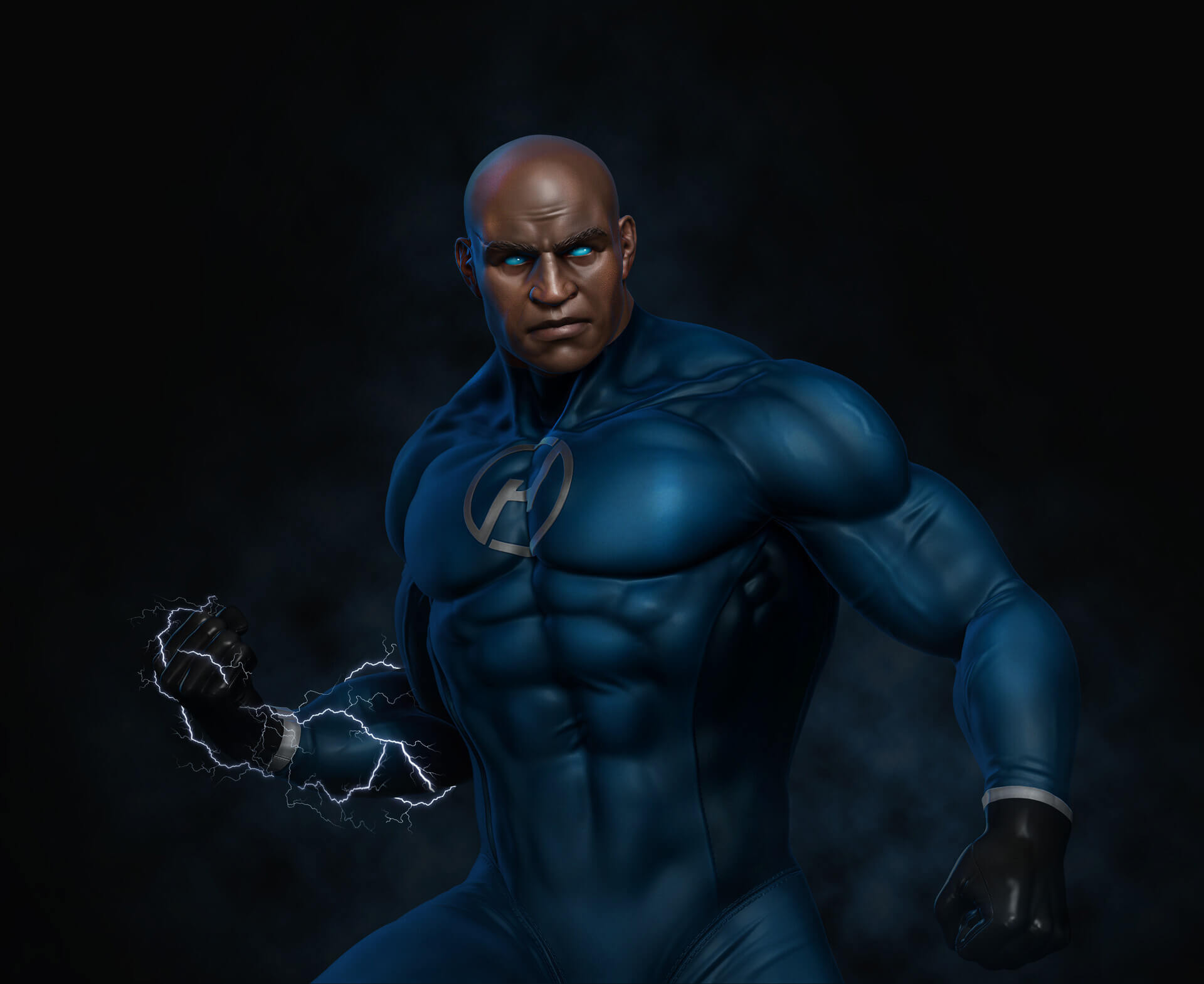 Herico Super Hero Character - 3D Model by 3dprintmodel91