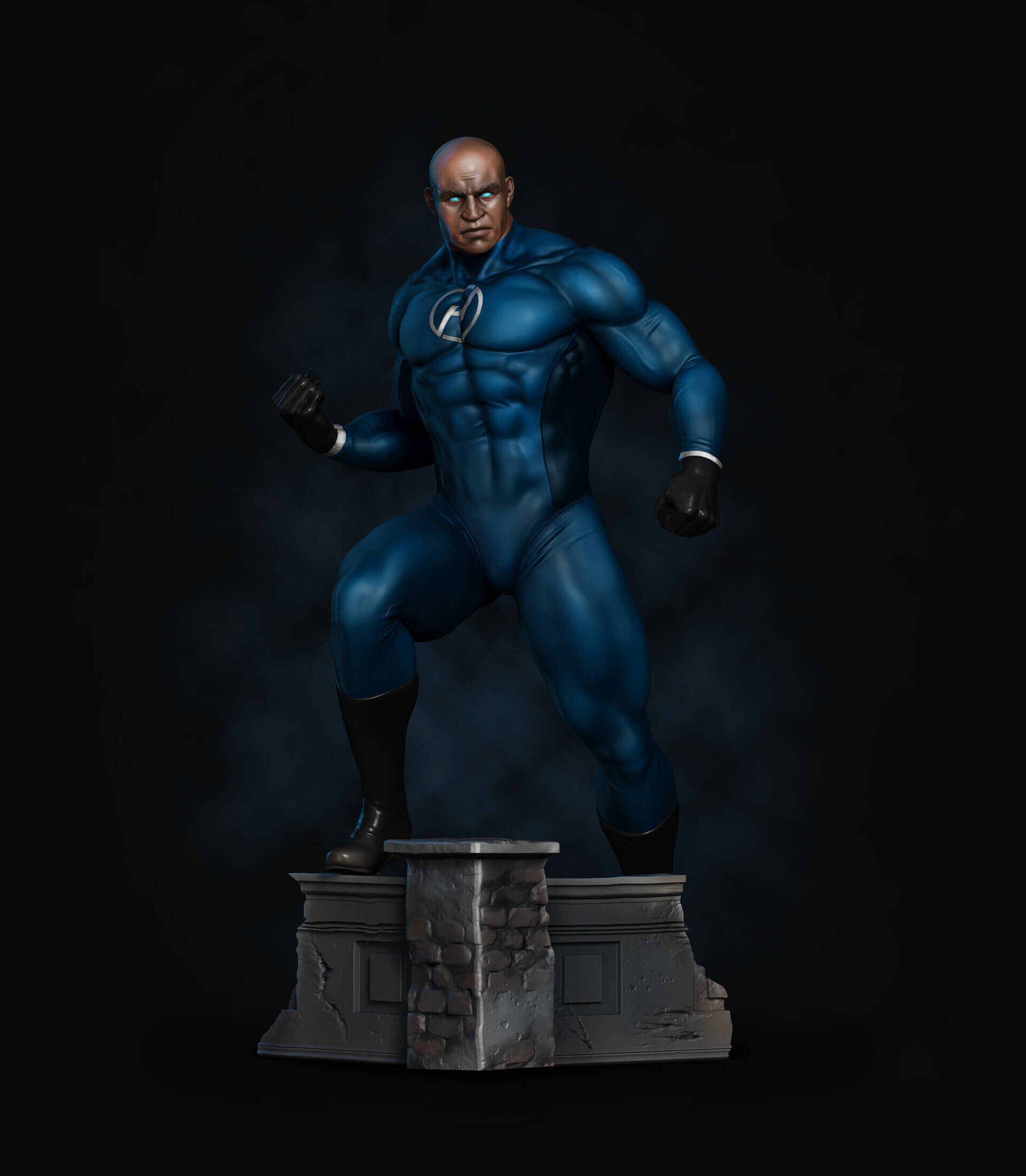 Herico Super Hero Character - 3D Model by 3dprintmodel91