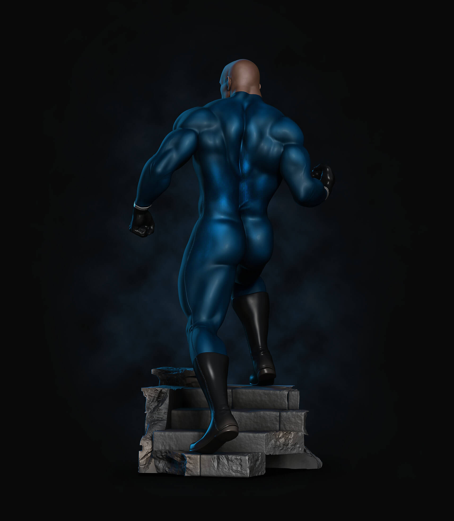 Herico Super Hero Character - 3D Model by 3dprintmodel91