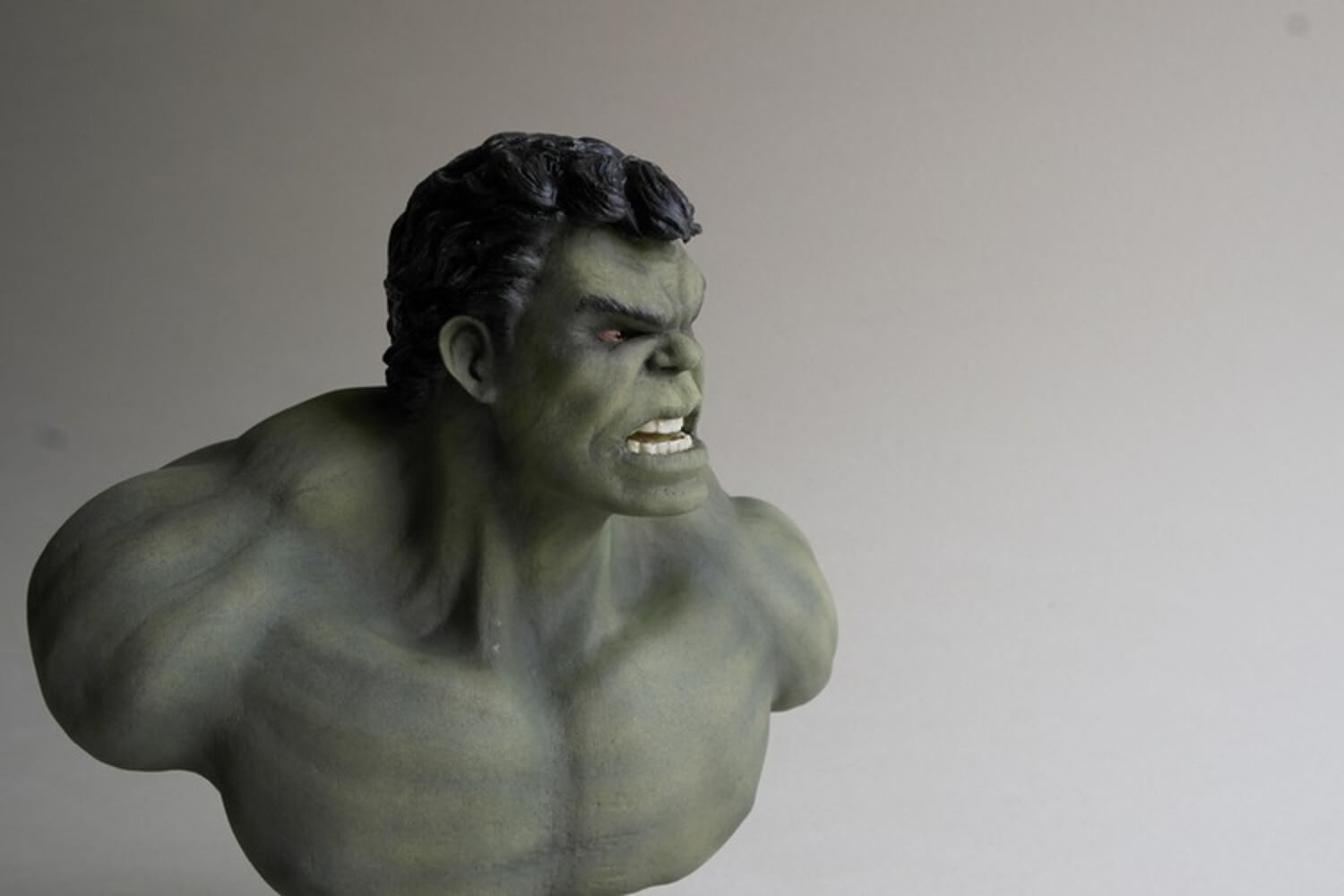 Hulk Bust - 3D Model by 3dprintmodel91