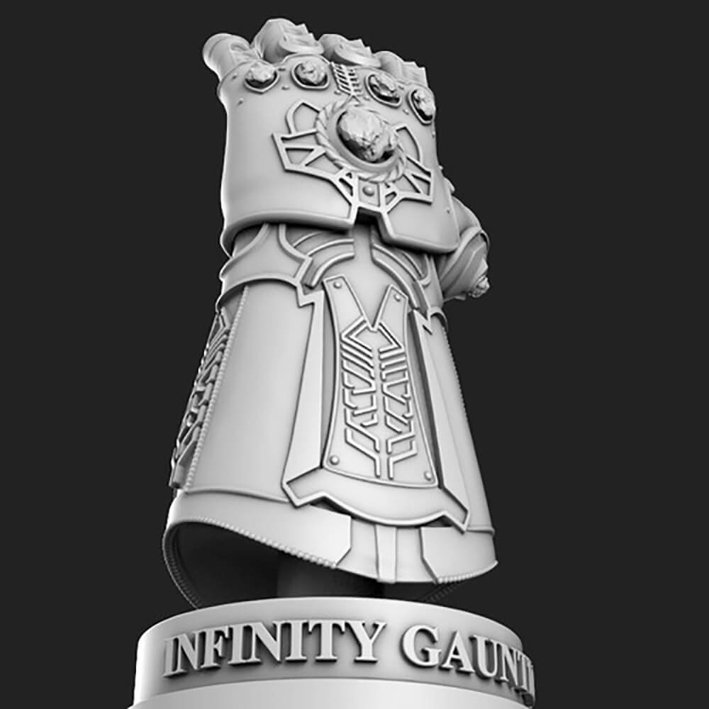 Infinity Gauntlet - 3D Model by 3dprintmodel91