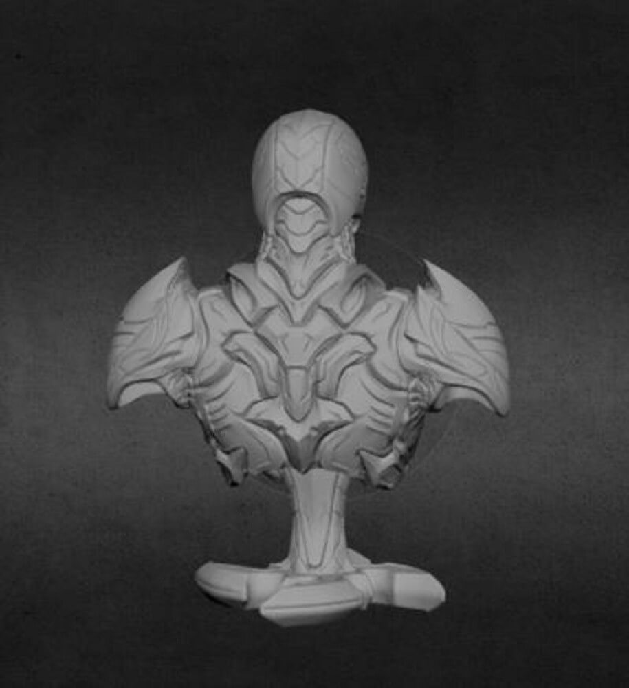 Ironman Dark Armor Bust - 3D Model by 3dprintmodel91