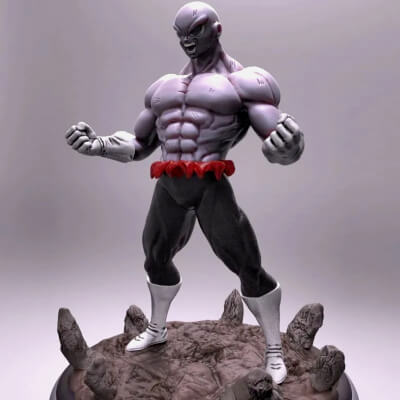 Jiren - Dragon Ball Super 3D Model by 3dprintmodel91