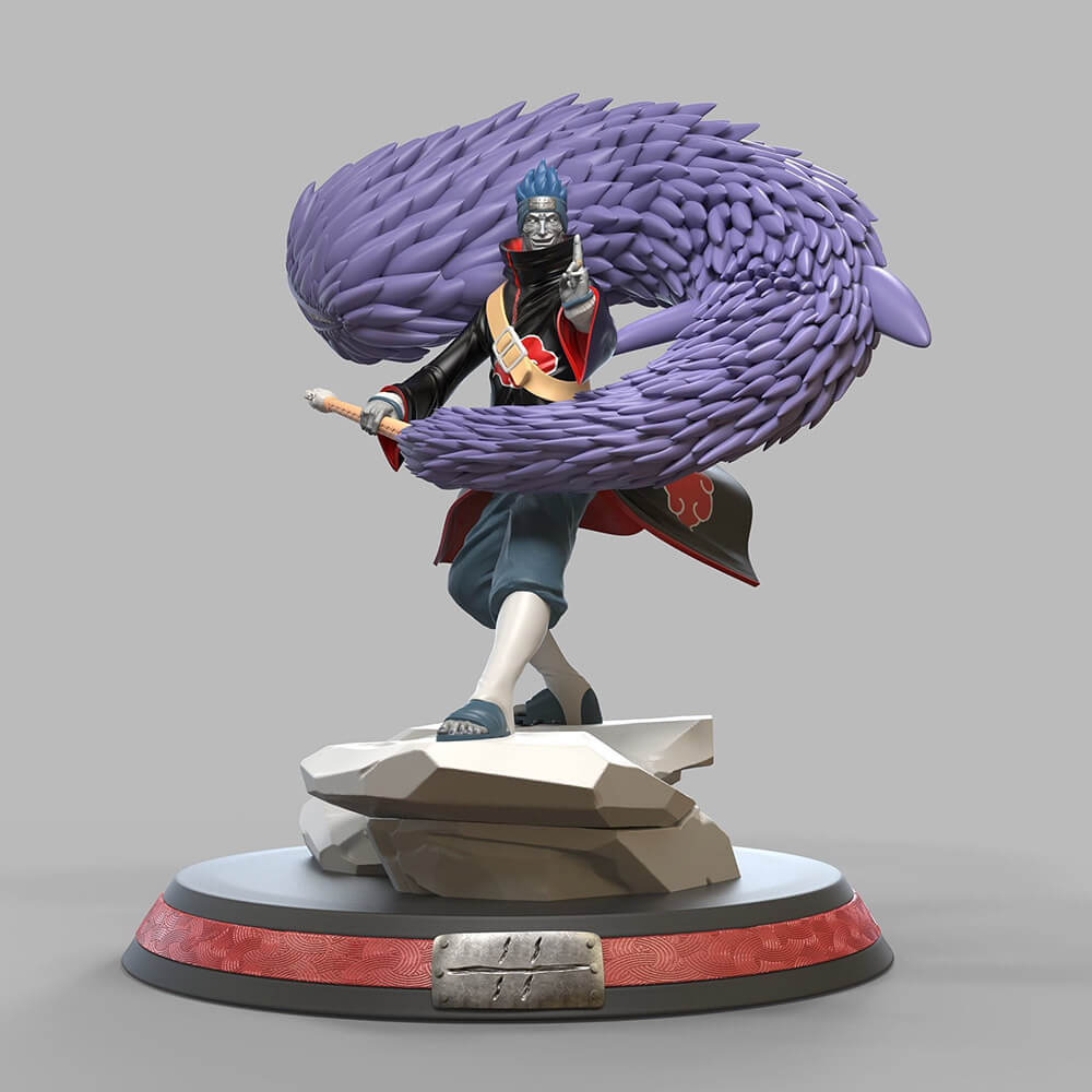 Kisame and Samehada - 3D Model by 3dprintmodel91
