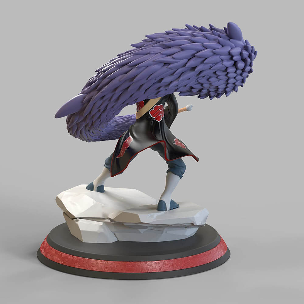 Kisame and Samehada - 3D Model by 3dprintmodel91