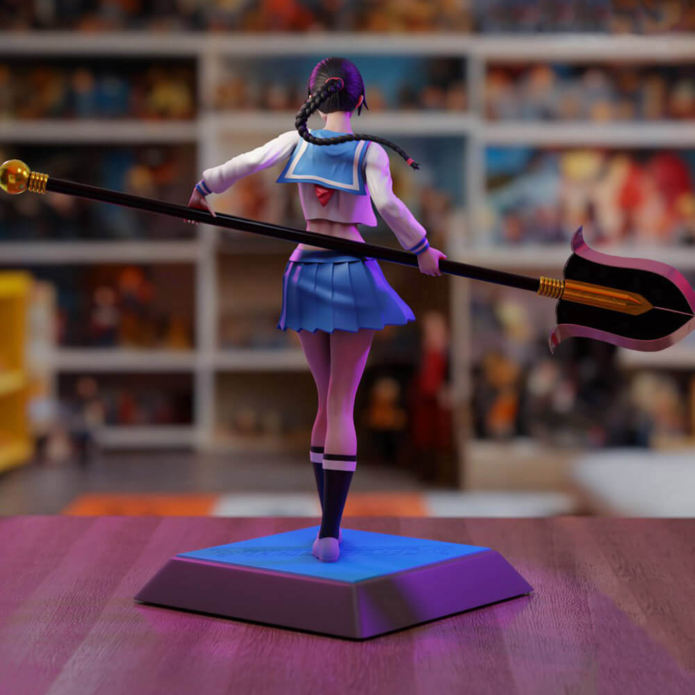 Lisa Yadomaru - Bleach 3D Model by 3dprintmodel91