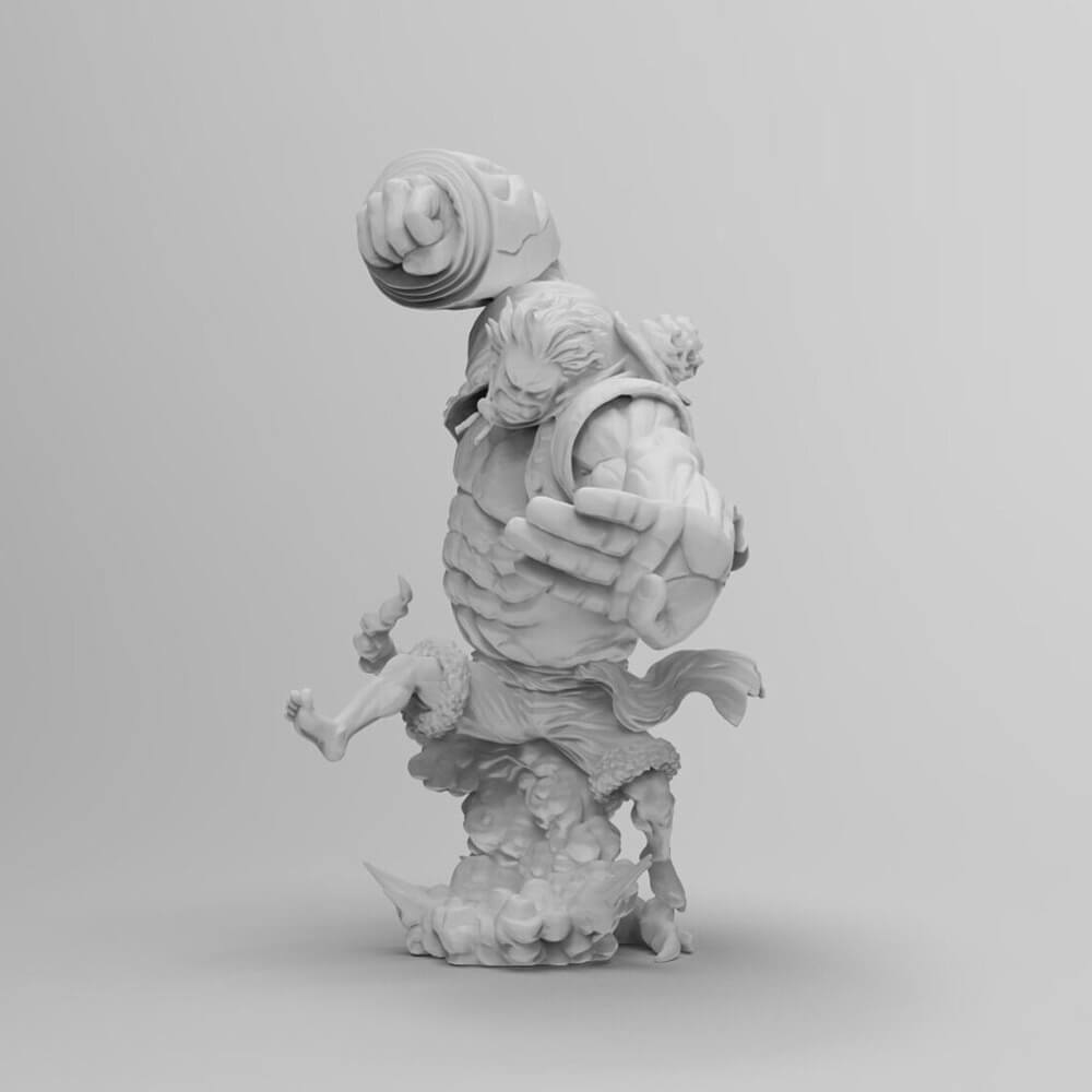 Luffy Gear 4 King Kong Gun - 3D Model by 3dprintmodel91