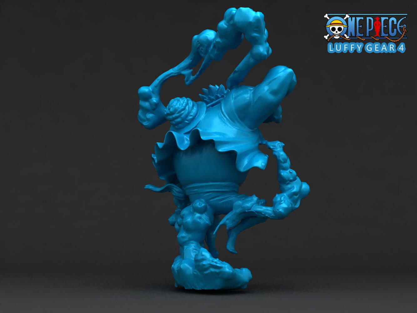 Luffy Gear 4 - One Piece 3D Model by 3dprintmodel91