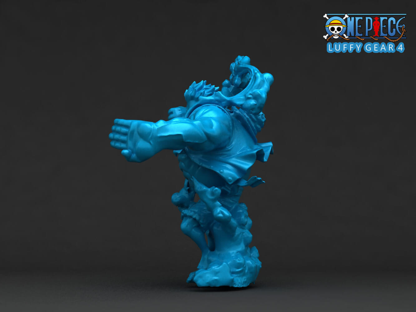 Luffy Gear 4 - One Piece 3D Model by 3dprintmodel91