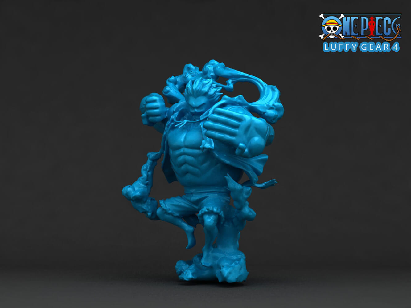 Luffy Gear 4 - One Piece 3D Model by 3dprintmodel91