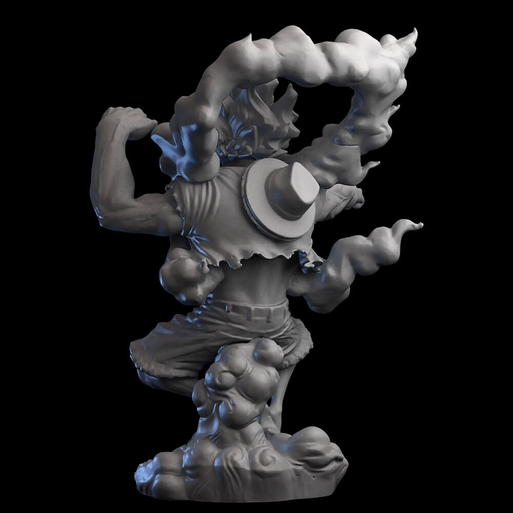 Luffy Gear 4 Snakeman - 3D Model by 3dprintmodel91