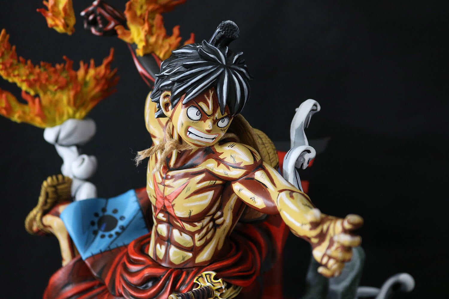Luffy Red Hawk - One Piece 3D Model by 3dprintmodel91