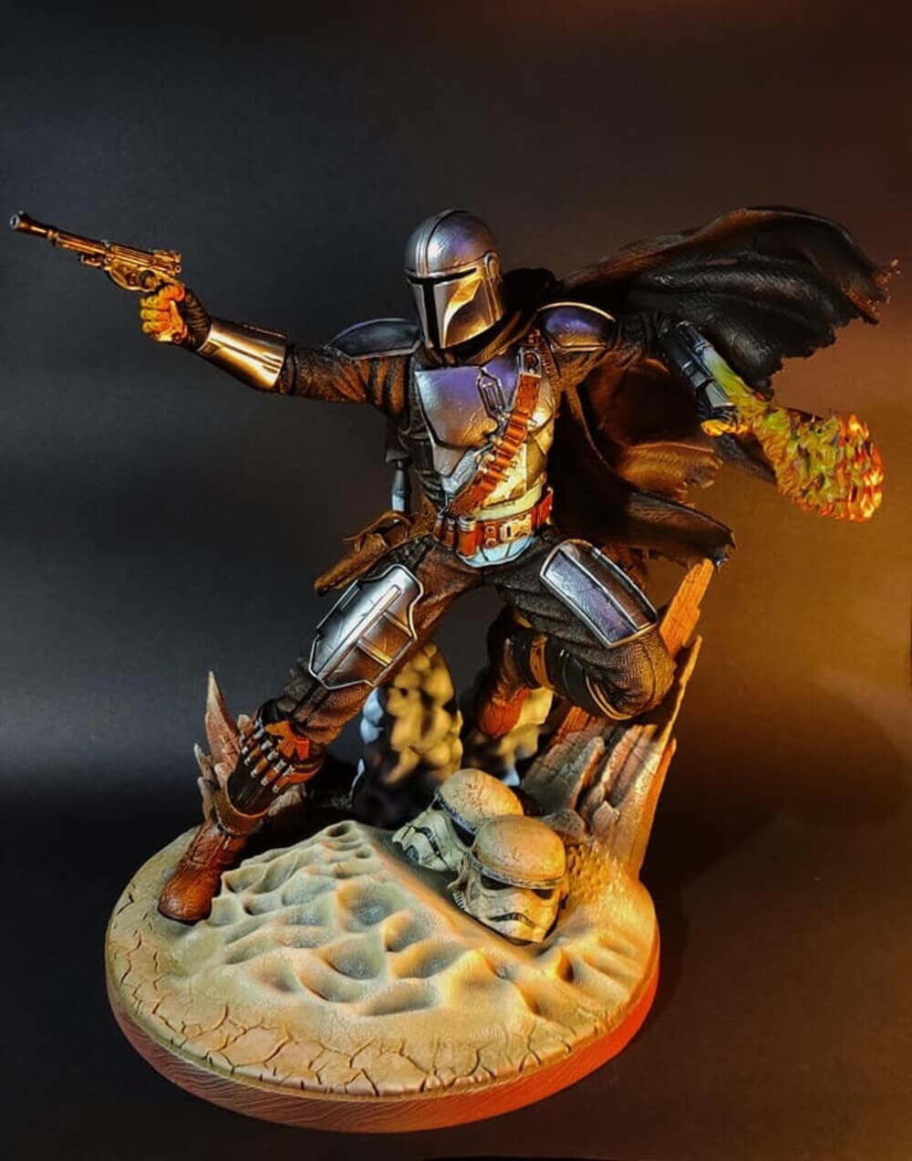 Mandalorian - Star Wars 3D Model by 3dprintmodel91