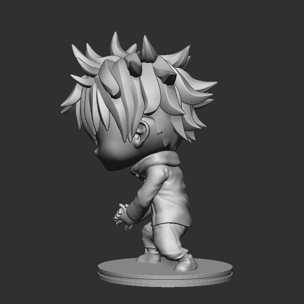 Megumi Fushiguro - Jujutsu Kaisen 3D Model by 3dprintmodel91