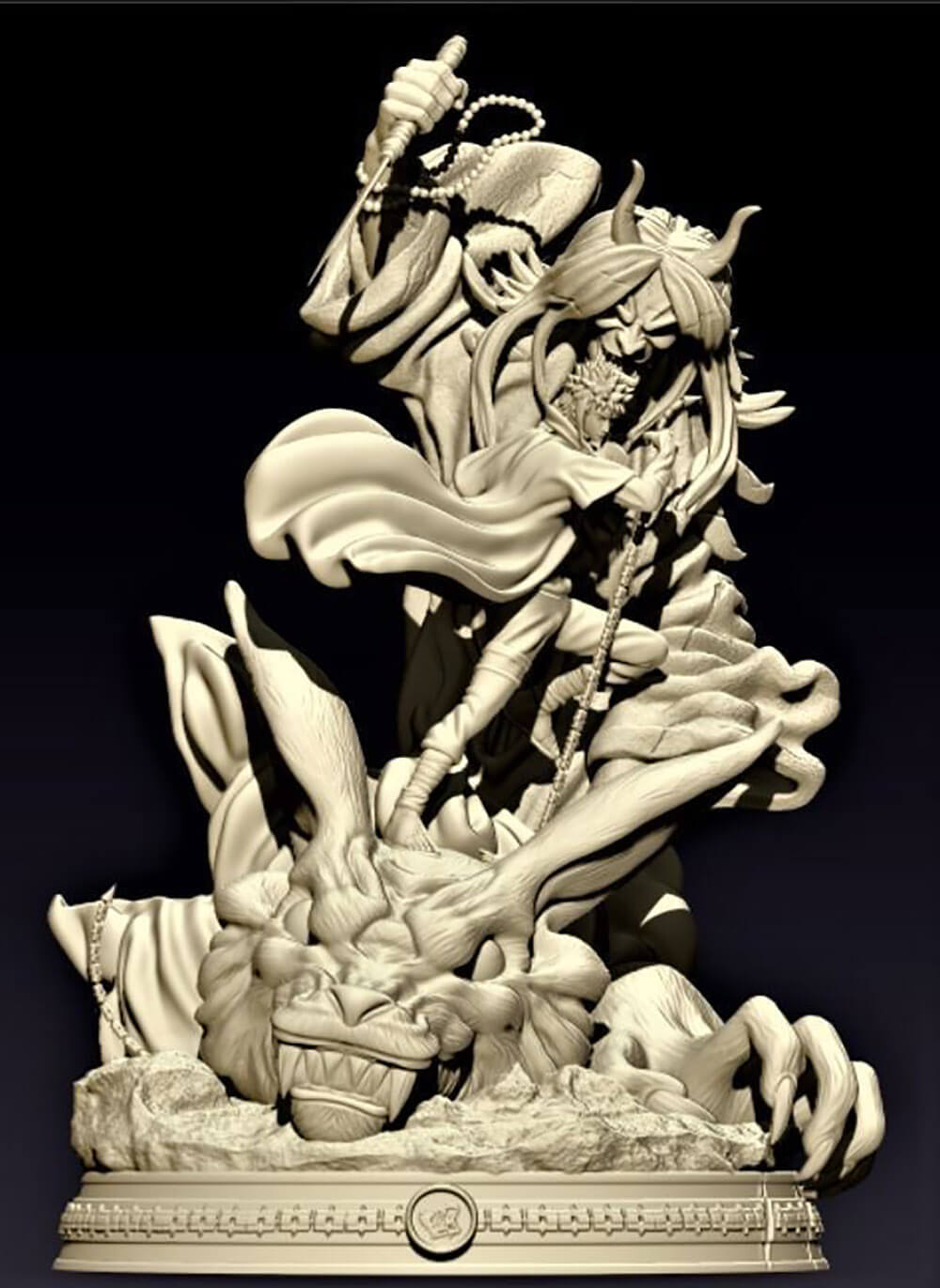 Namikaze Minato - Naruto 3D Model by 3dprintmodel91