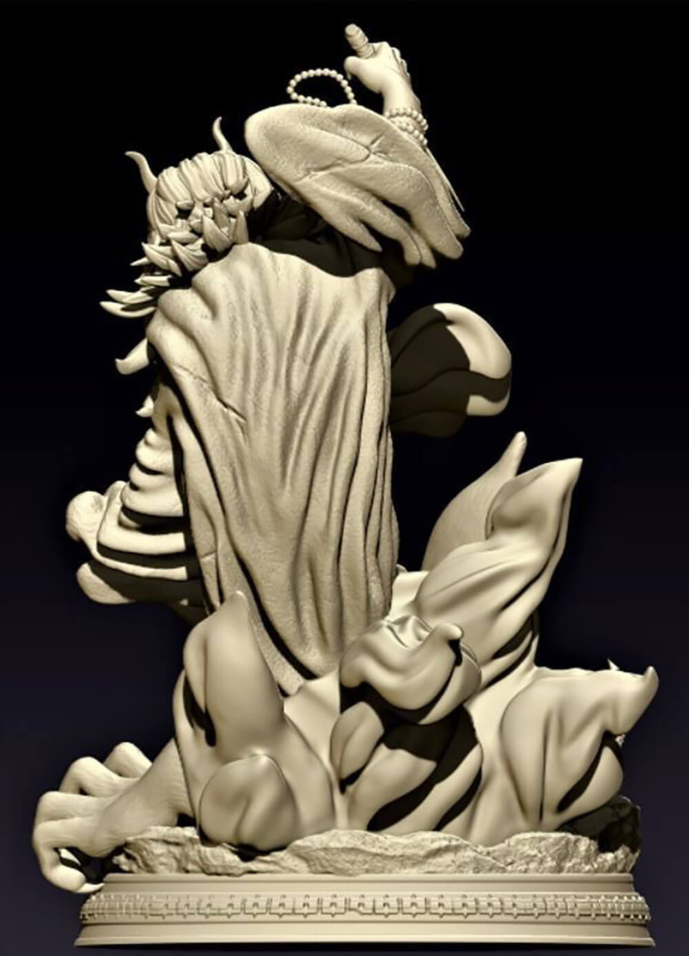 Namikaze Minato - Naruto 3D Model by 3dprintmodel91