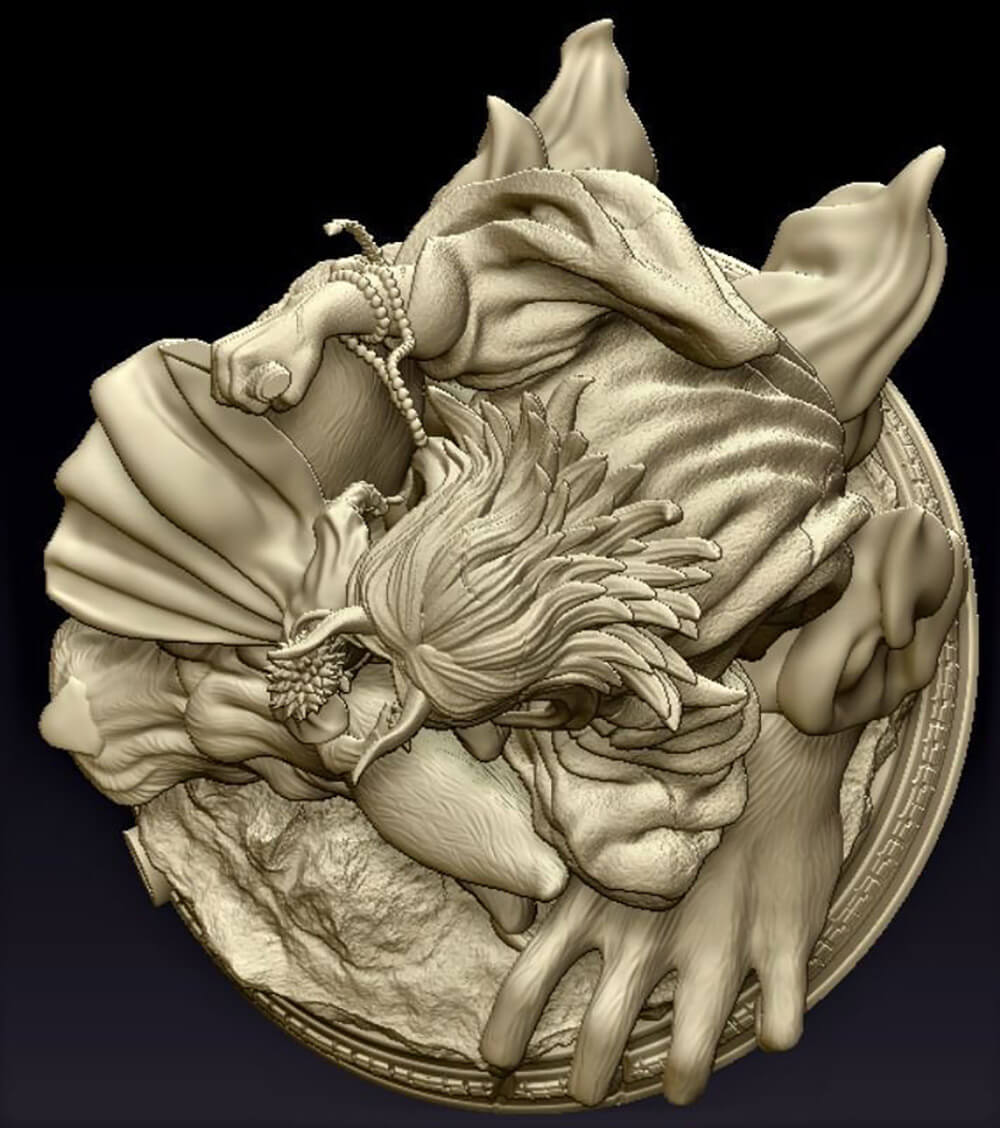 Namikaze Minato - Naruto 3D Model by 3dprintmodel91