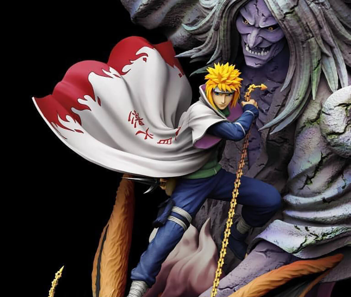 Namikaze Minato - Naruto 3D Model by 3dprintmodel91