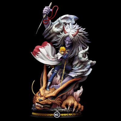 Namikaze Minato - Naruto 3D Model by 3dprintmodel91