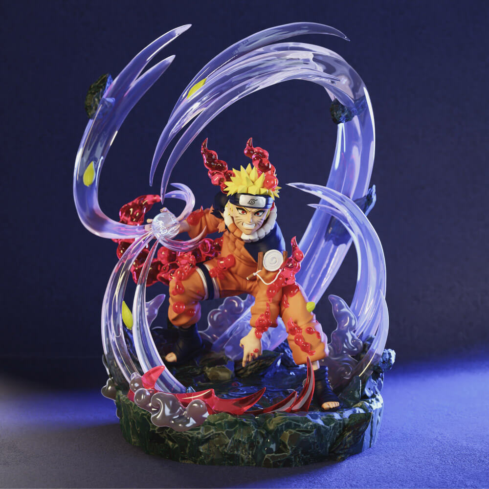 Naruto Kyuubi - 3D Model by 3dprintmodel91