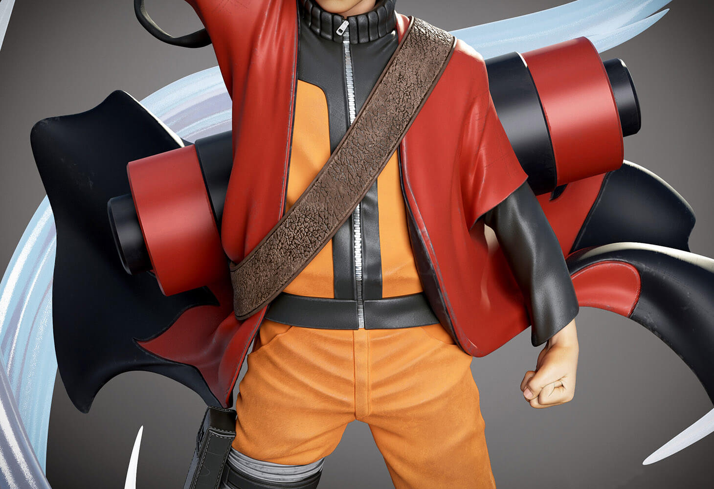 Naruto Sage Mode - 3D Model by 3dprintmodel91