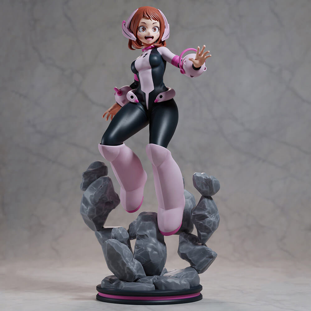 Ochaco Uraraka - My Hero Academia 3D Model by 3dprintmodel91