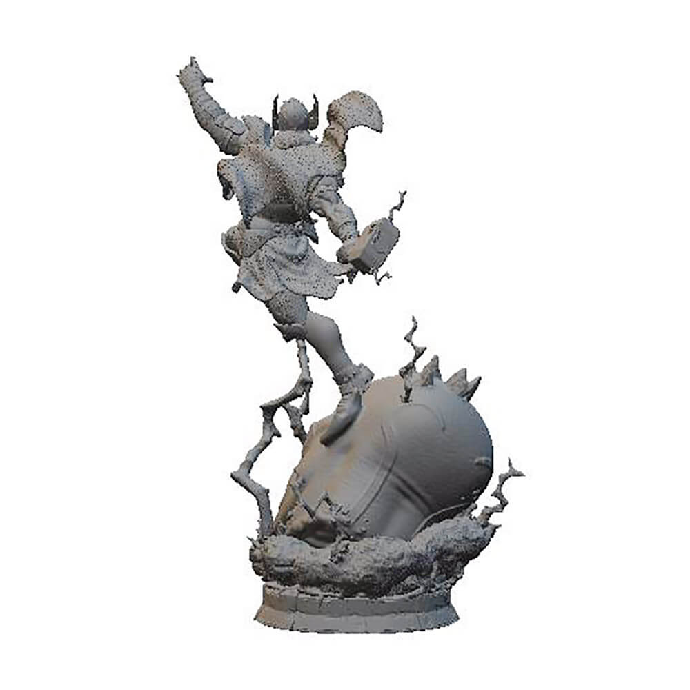 Old King Thor - 3D Print Model by 3dprintmodel91