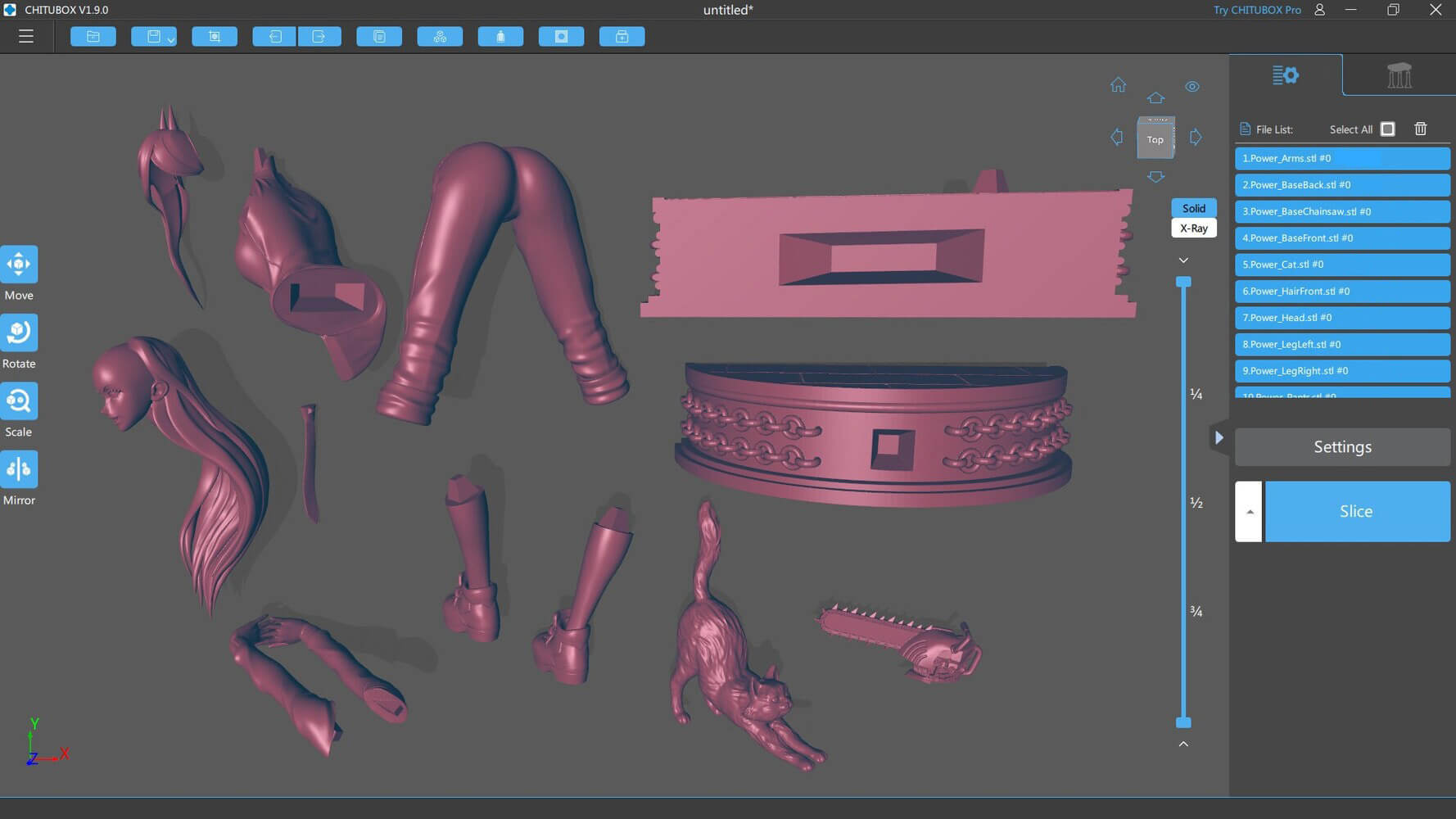 Power Chainsaw Man - 3D Model by 3dprintmodel91