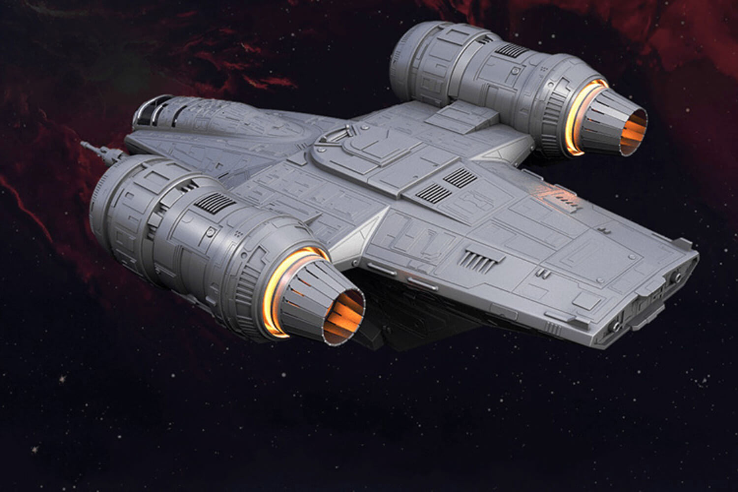 Razor Crest - Star Wars 3D Model by 3dprintmodel91