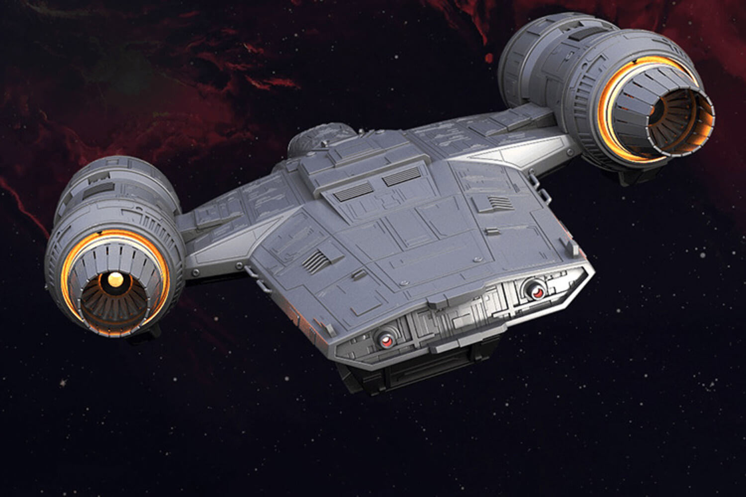 Razor Crest - Star Wars 3D Model by 3dprintmodel91