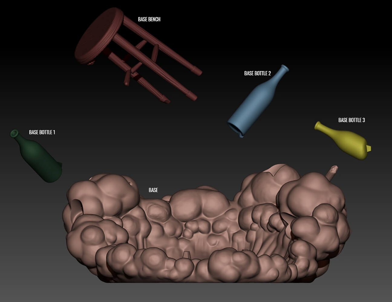 Revy NSFW - Black Lagoon 3D Model by 3dprintmodel91