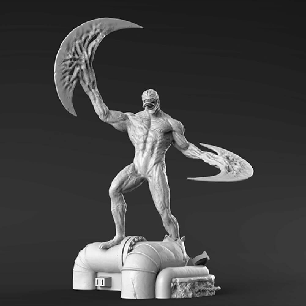 Riot Symbiote - 3D Model by 3dprintmodel91