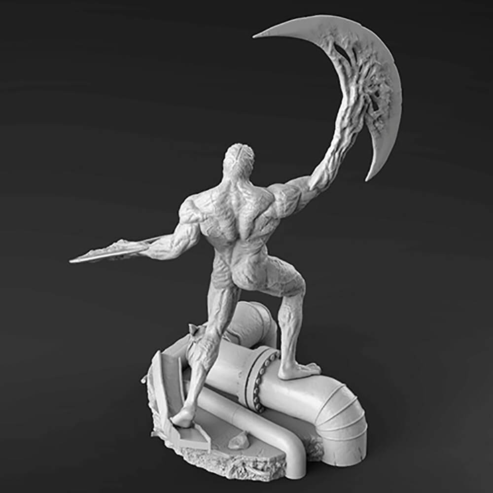 Riot Symbiote - 3D Print Model by 3dprintmodel91