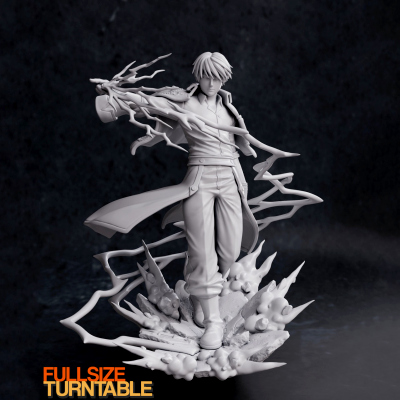 Roy Mustang - Fullmetal Alchemist 3D Model by 3dprintmodel91