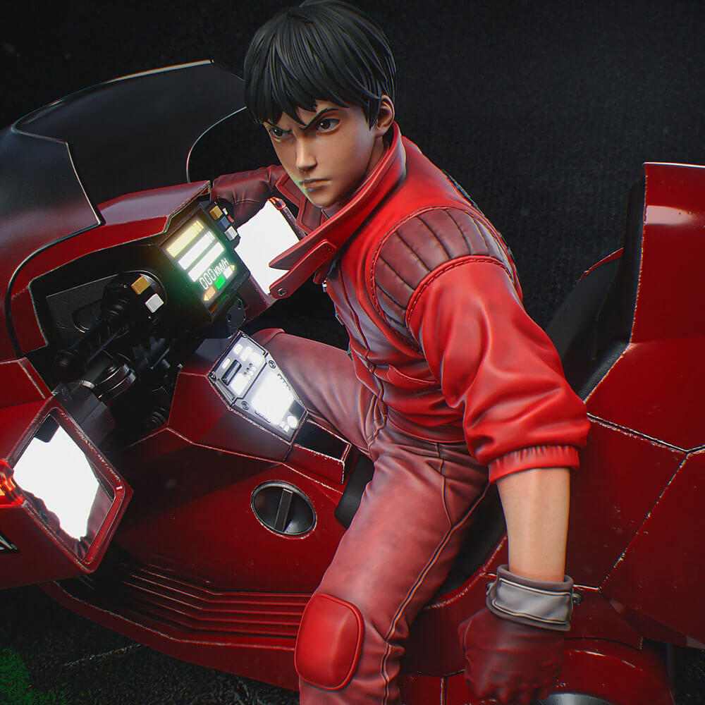 Shotaro Kaneda - 3D Model by 3dprintmodel91