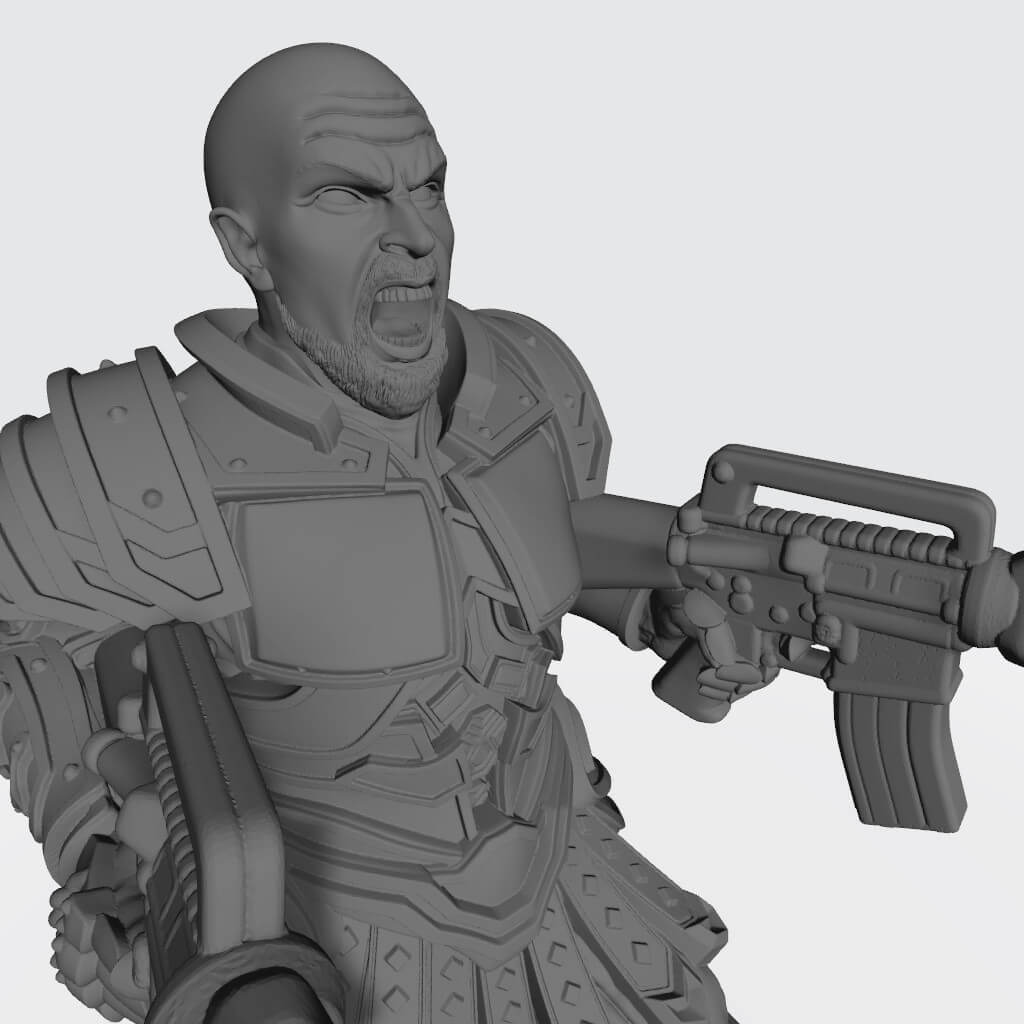 Skurge The Executioner (Des-Troy) 3D Model by 3dprintmodel91