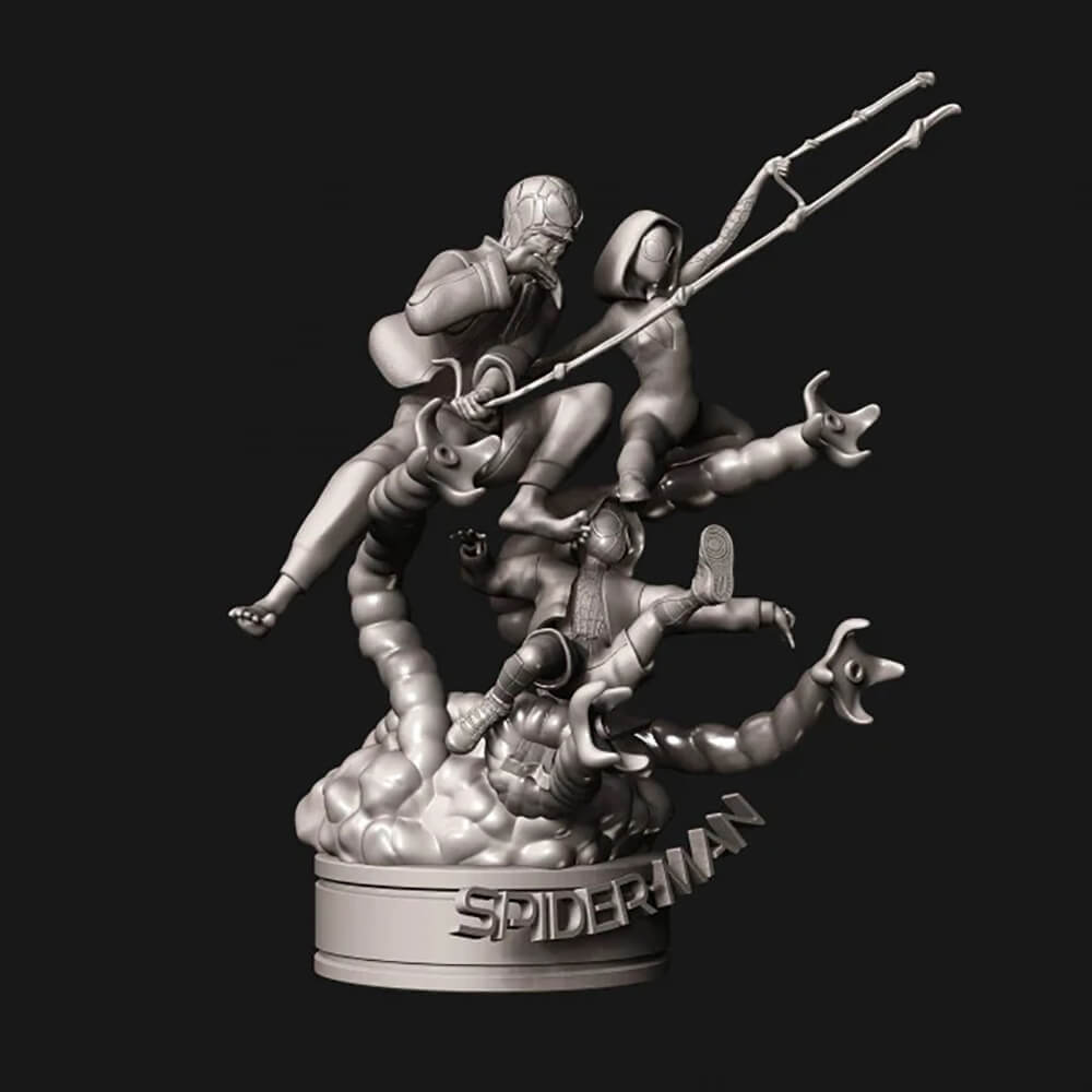 Spiderman Multiverse - 3D Model by 3dprintmodel91