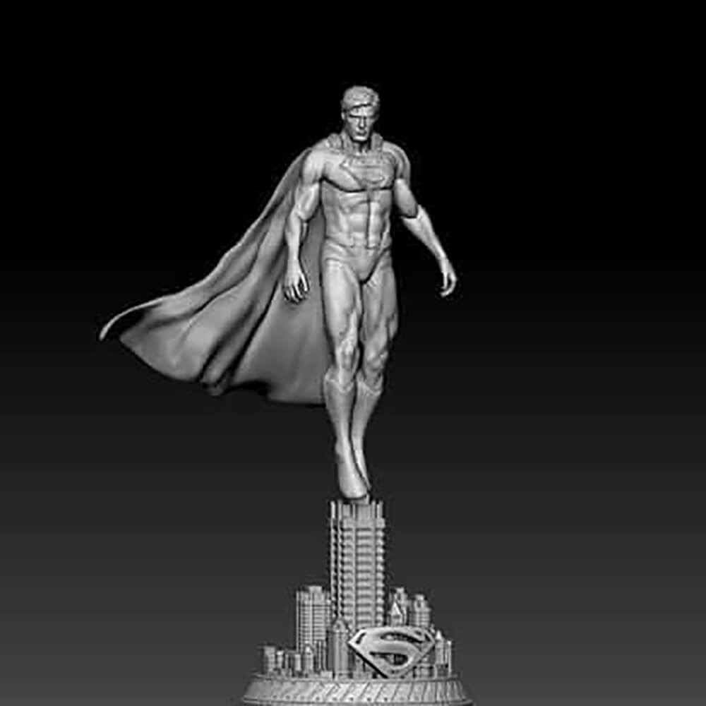Superman Sculpt - 3D Model by 3dprintmodel91