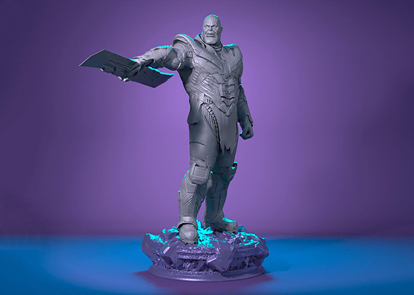 Thanos Endgame - 3D Model by 3dprintmodel91