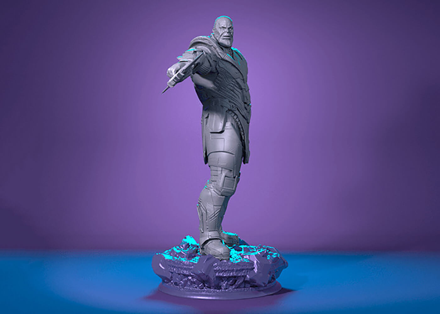 Thanos Endgame - 3D Print Model by 3dprintmodel91