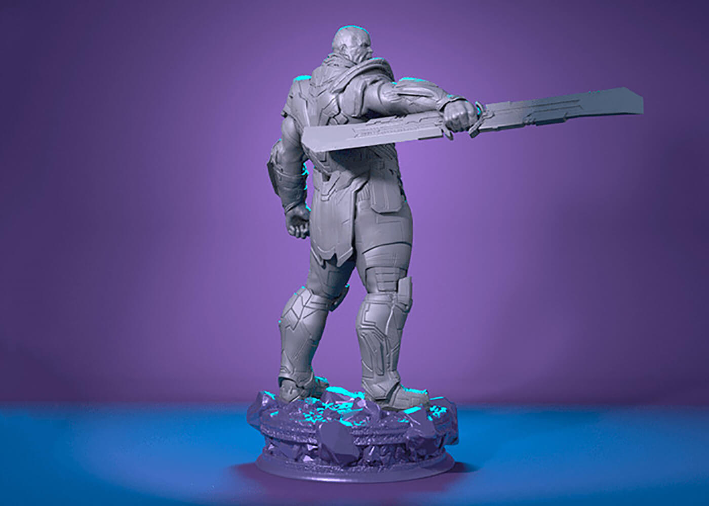 Thanos Endgame - 3D Print Model by 3dprintmodel91