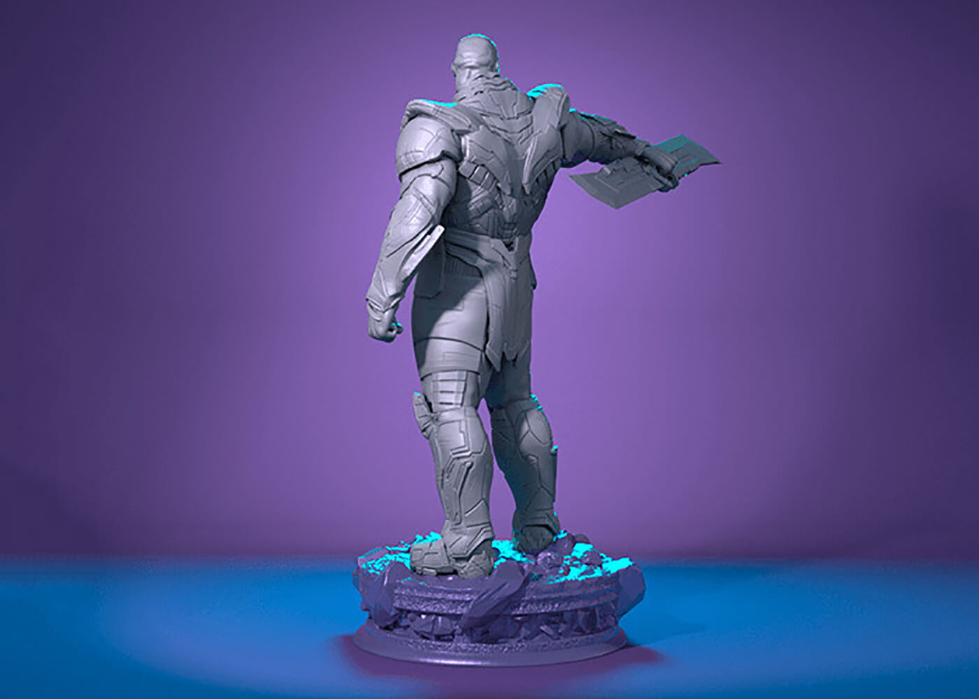 Thanos Endgame - 3D Model by 3dprintmodel91