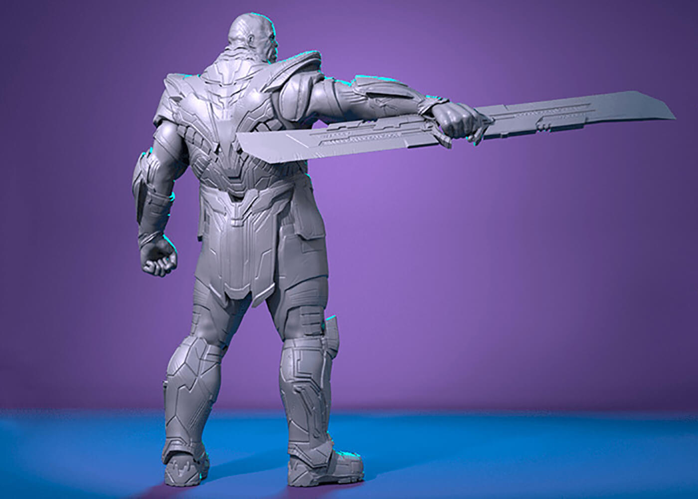Thanos Endgame - 3D Print Model by 3dprintmodel91