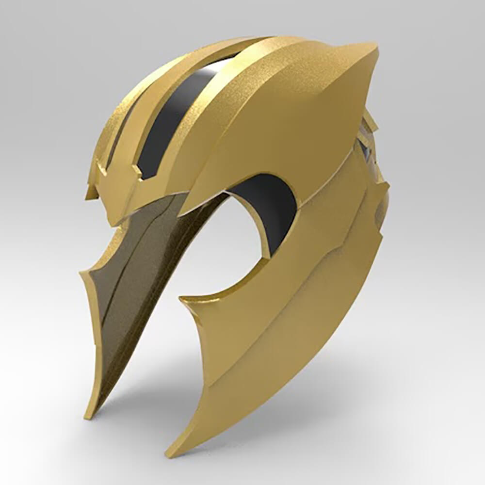 Thanos Helmet - 3D Model by 3dprintmodel91