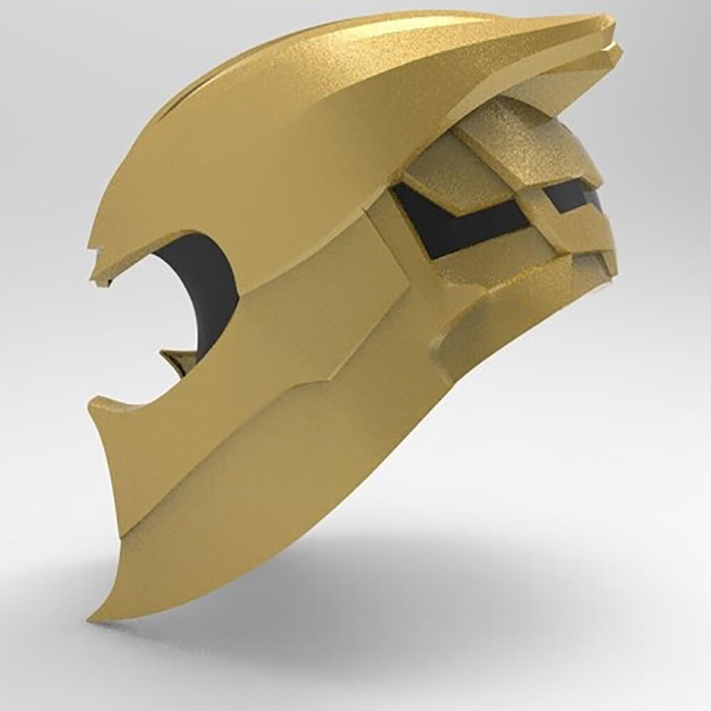 Thanos Helmet - 3D Print Model by 3dprintmodel91
