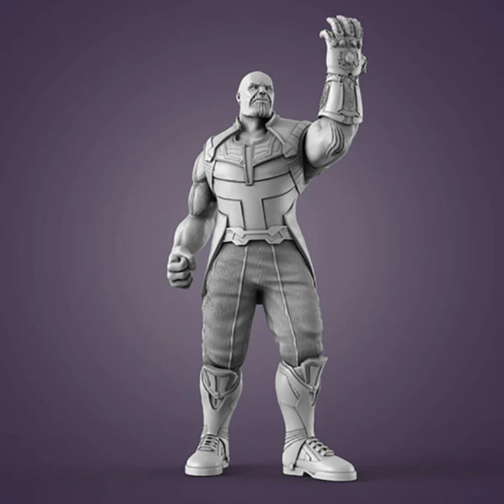 Thanos Marvel Statues - 3D Model by 3dprintmodel91