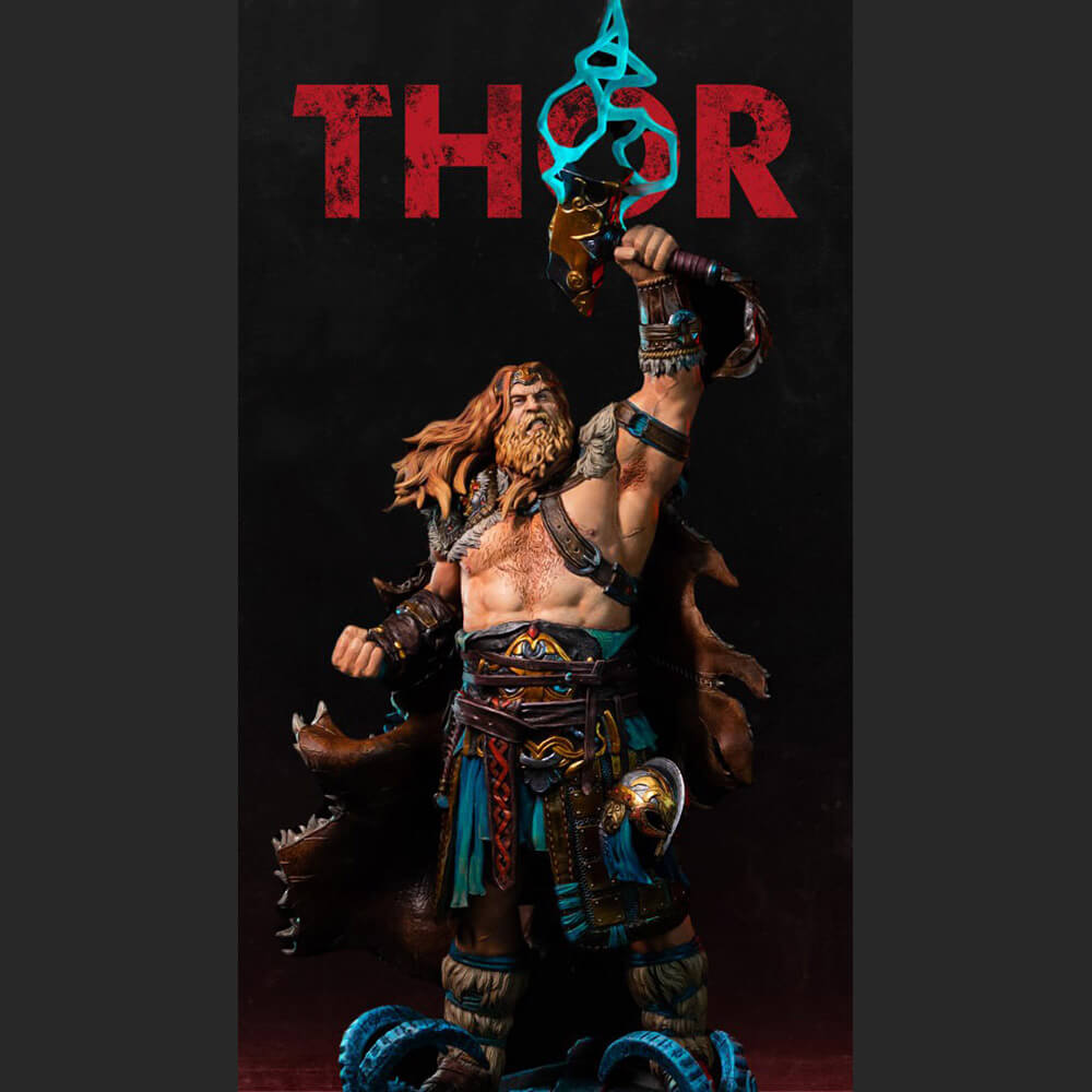 Thor God of Thunder - 3D Model by 3dprintmodel91