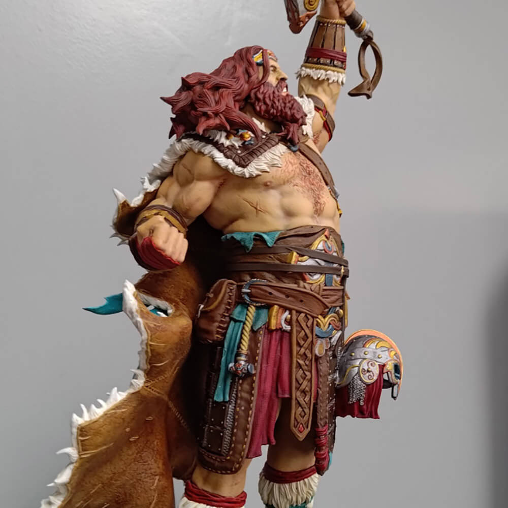 Thor God of Thunder - 3D Model by 3dprintmodel91