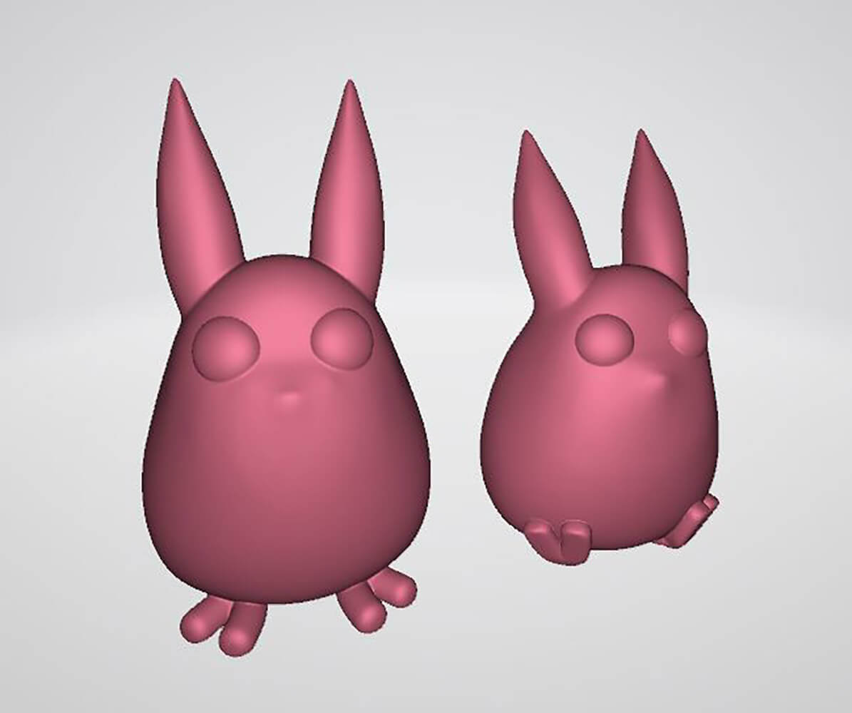 Totoro Figure - 3D Model by 3dprintmodel91